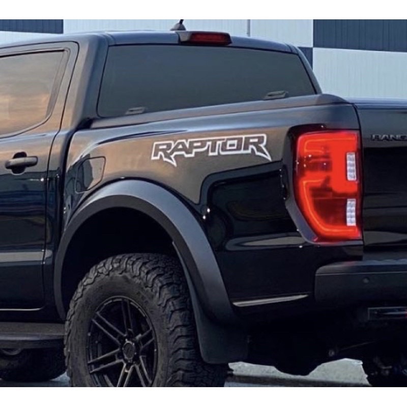(Ready Stock ) S473# Ford Raptor Car Body Trunk Side Vinyl Decal ...