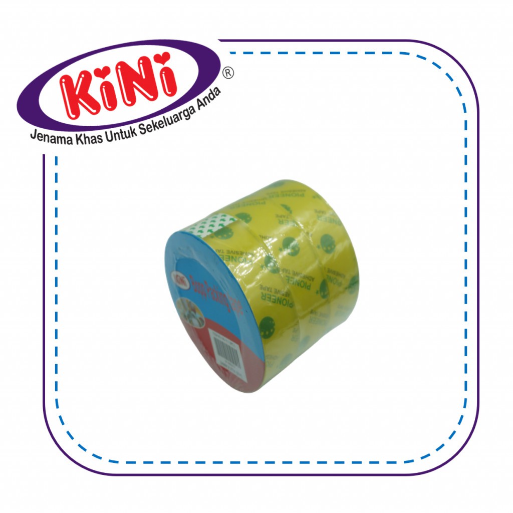 [KINI 2.40] 3PCS Small Mini Transparent Clear Cellophane Tape Packing ...