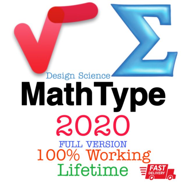 Design Science MathType 2021 full version Windows | Shopee Malaysia