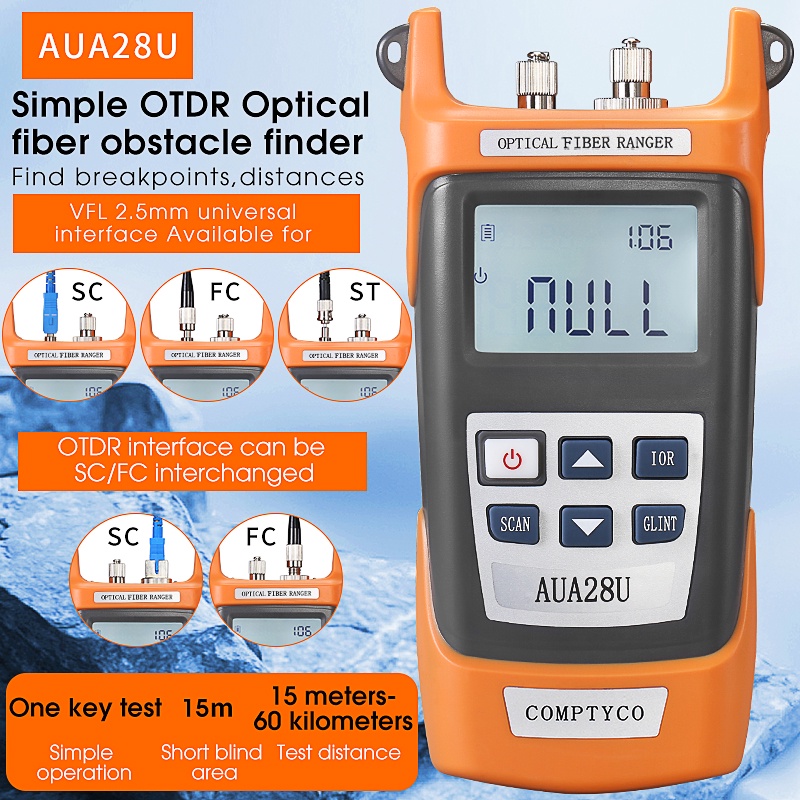 AUA28U single optical time domain OTDR breakpoint blocking cable OTDR ...
