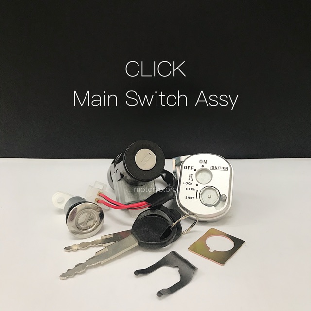 HONDA CLICK - MAIN SWITCH ASSY MAIN SWITCH SET KEY LOCK | Shopee Malaysia