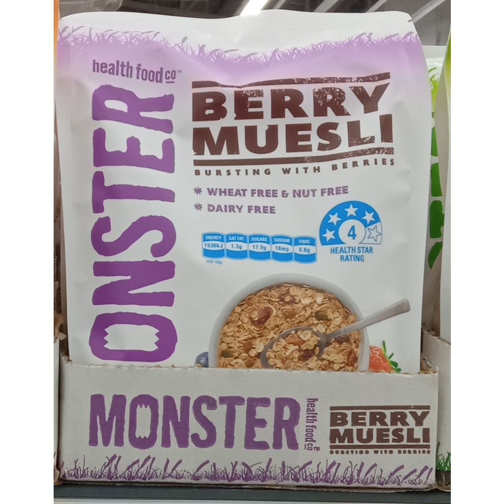 Monster Berry Muesli 600g(Australia) | Shopee Malaysia