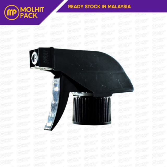 Trigger Spray Trigger Sprayer 28/410 Black 28mm (HARGA KILANG) | Shopee ...