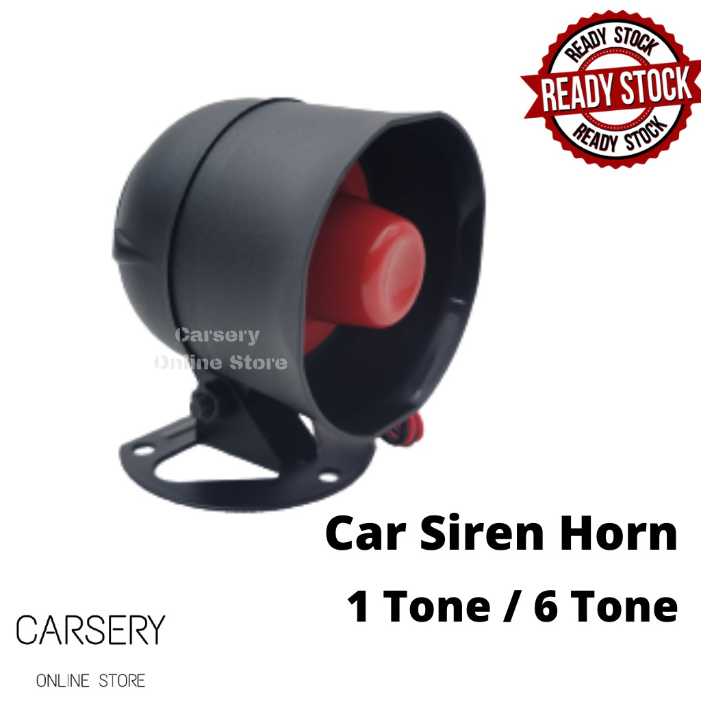 Car siren horn 1 tone siren 6 tone siren 12v 15w np-120 car alarm siren | BeeCost