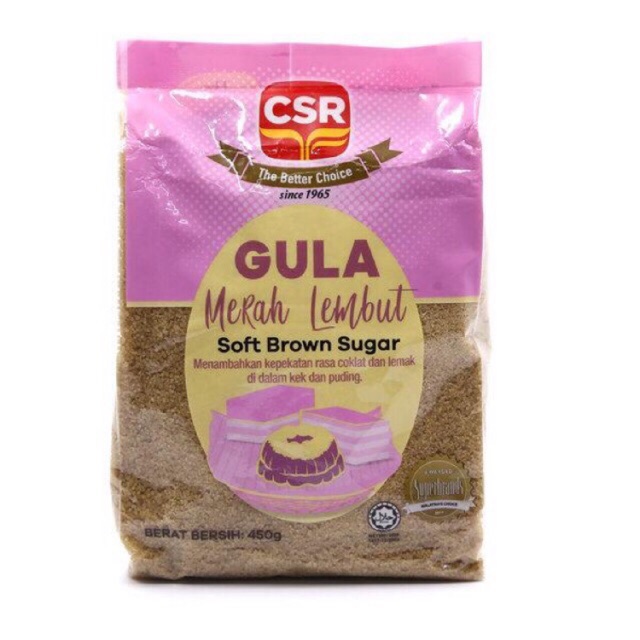 CSR Gula Merah Lembut | Soft Brown Sugar 450g | Shopee Malaysia