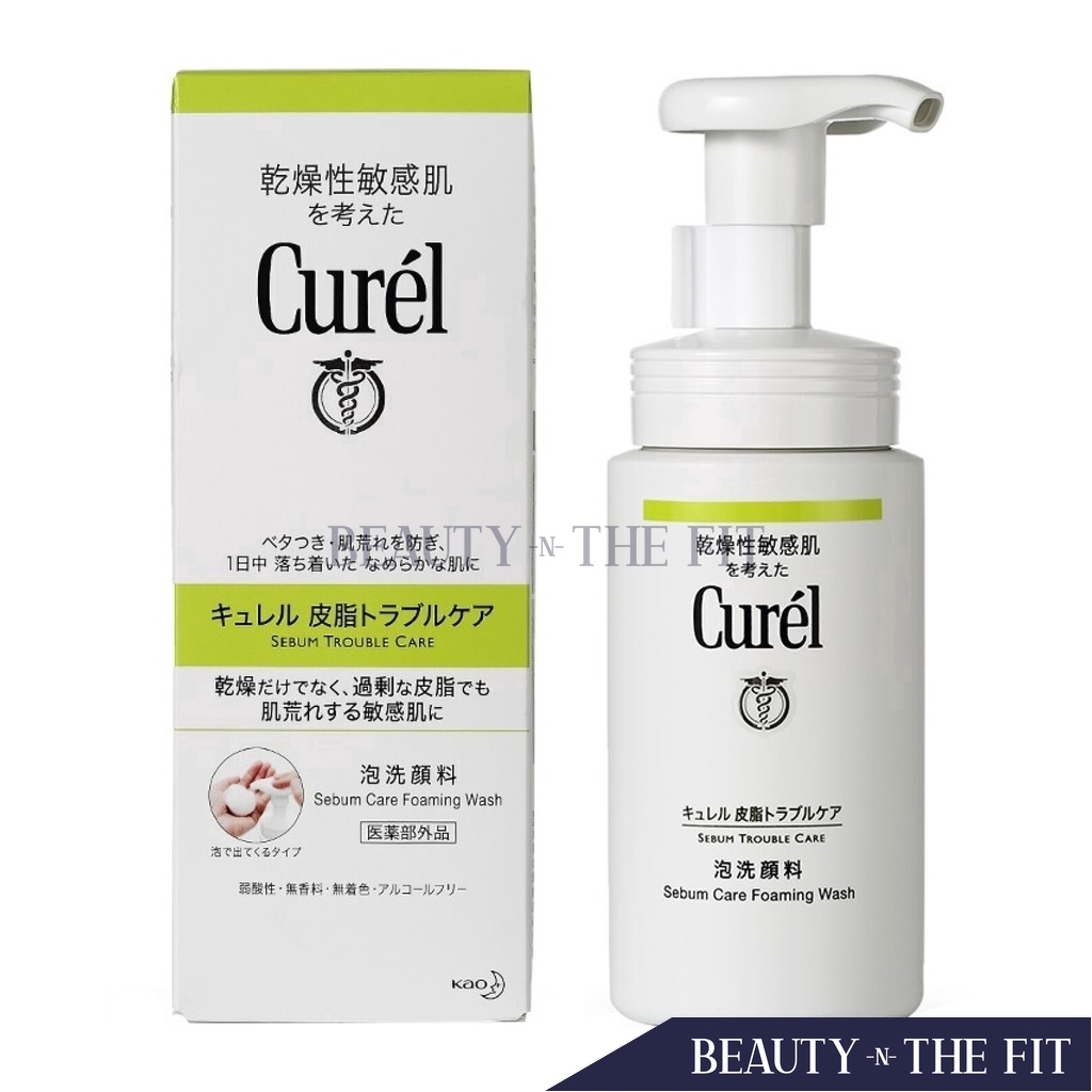 Curel Sebum Care Foaming Wash 90ml / 150ml - (For Sebum Trouble Care ...