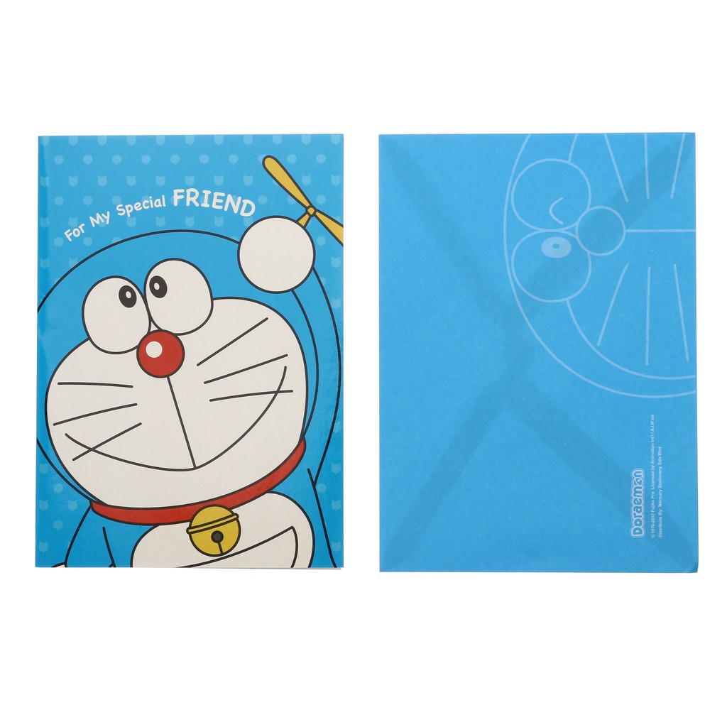 [ORIGINAL] Doraemon Greeting Card (FAST SHIPPING) | Shopee Malaysia