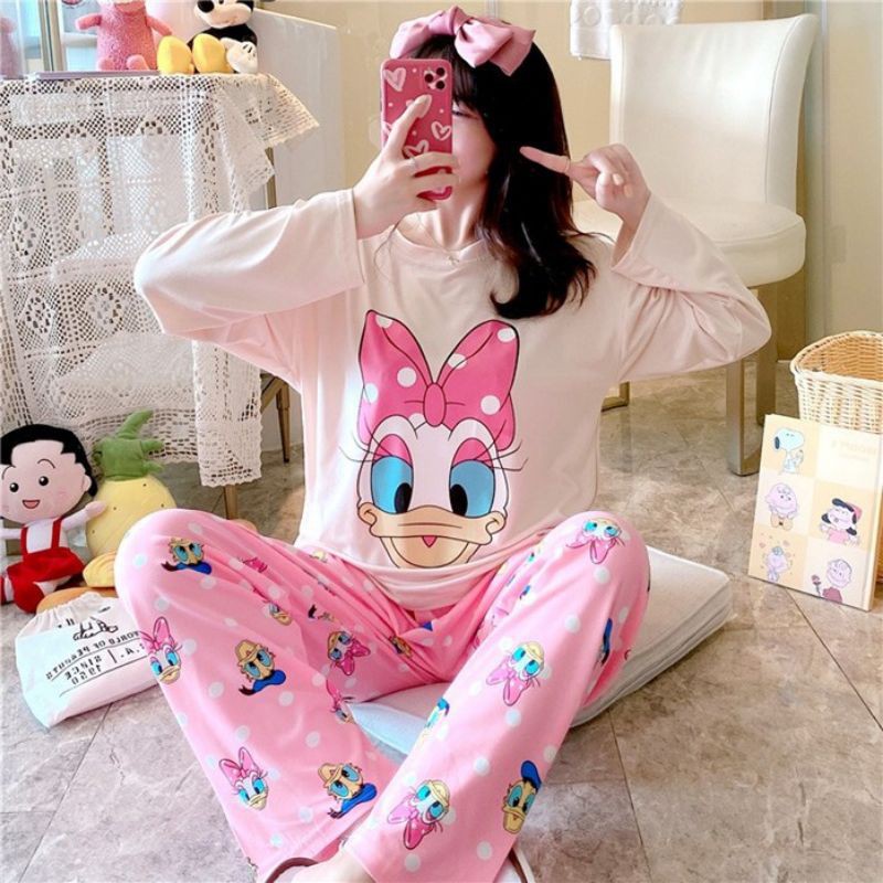 LADIES PYJAMAS - DAISY ( SIZE M - 2XL ) | Shopee Malaysia