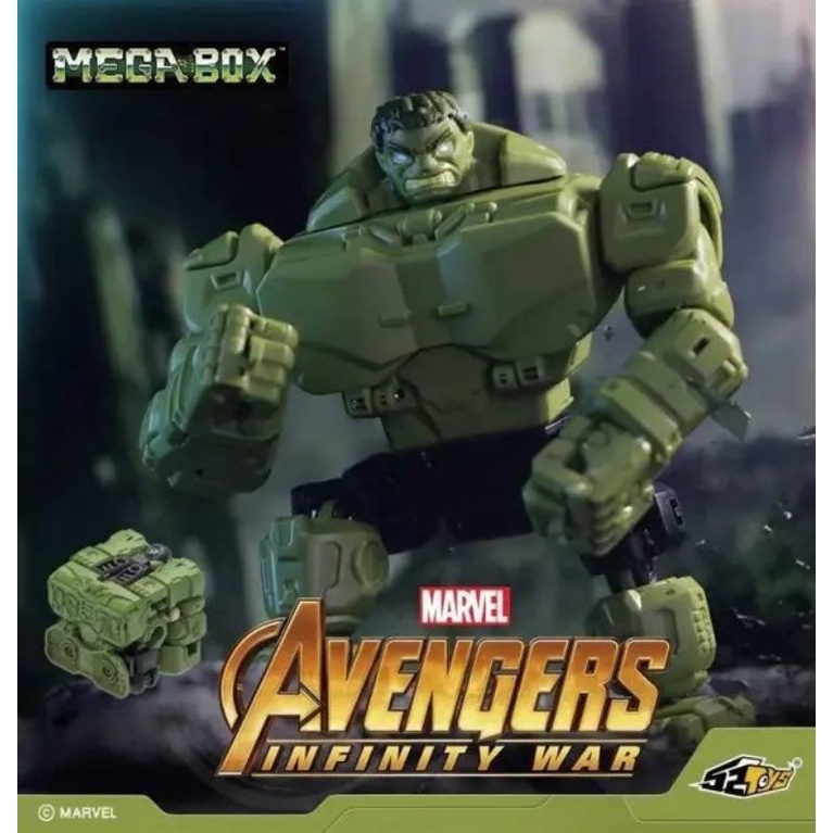 52TOYS MEGABOX MB-09 HULK MARVEL AVENGERS INFINITY WAR BEASTBOX ...
