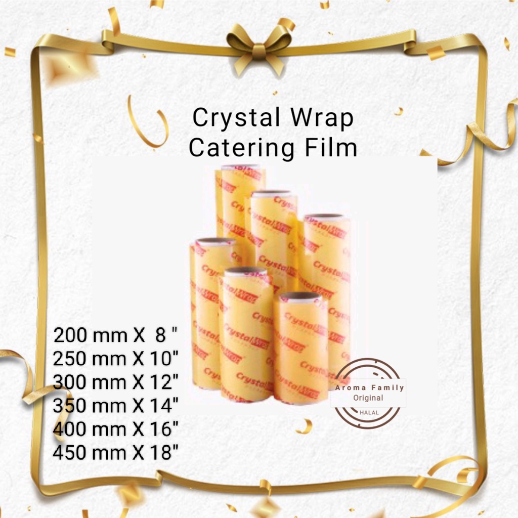 Crystal Wrap Catering Film | Shopee Malaysia