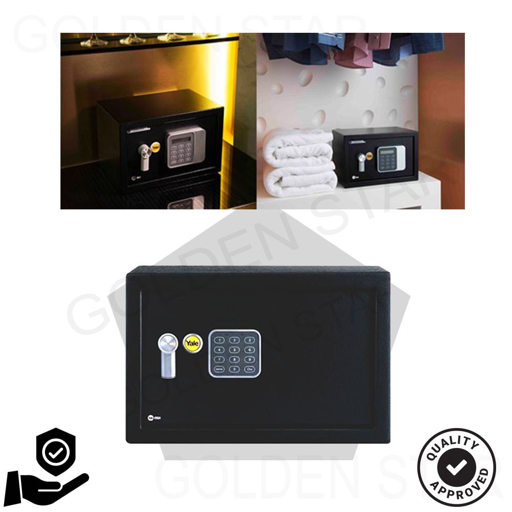 YSV/250/DB1 YALE ELECTRONIC SAFETY BOX (M) | Shopee Malaysia