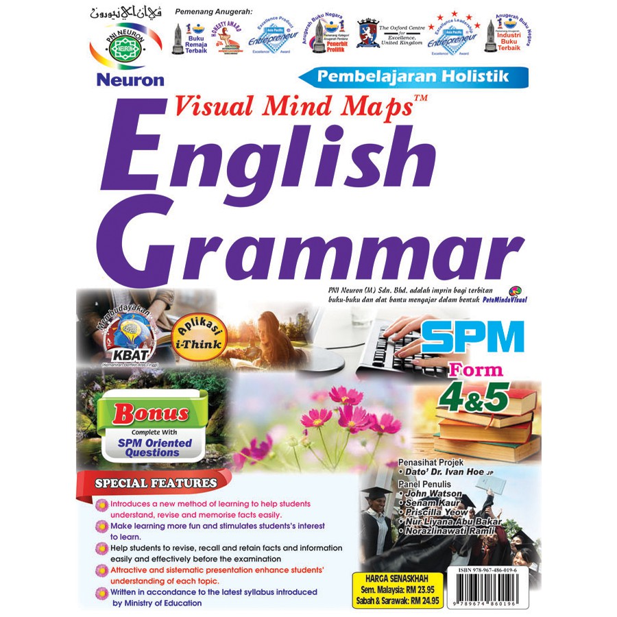 (SILIBUS LAMA)Pembelajaran Holistik Visual Mind Maps English Grammar ...