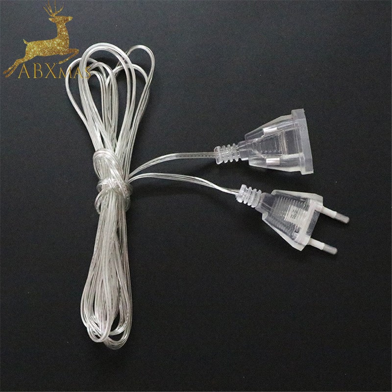 3M/5M Cable Plug Transparent Led Light String Extension/ Standard Power ...