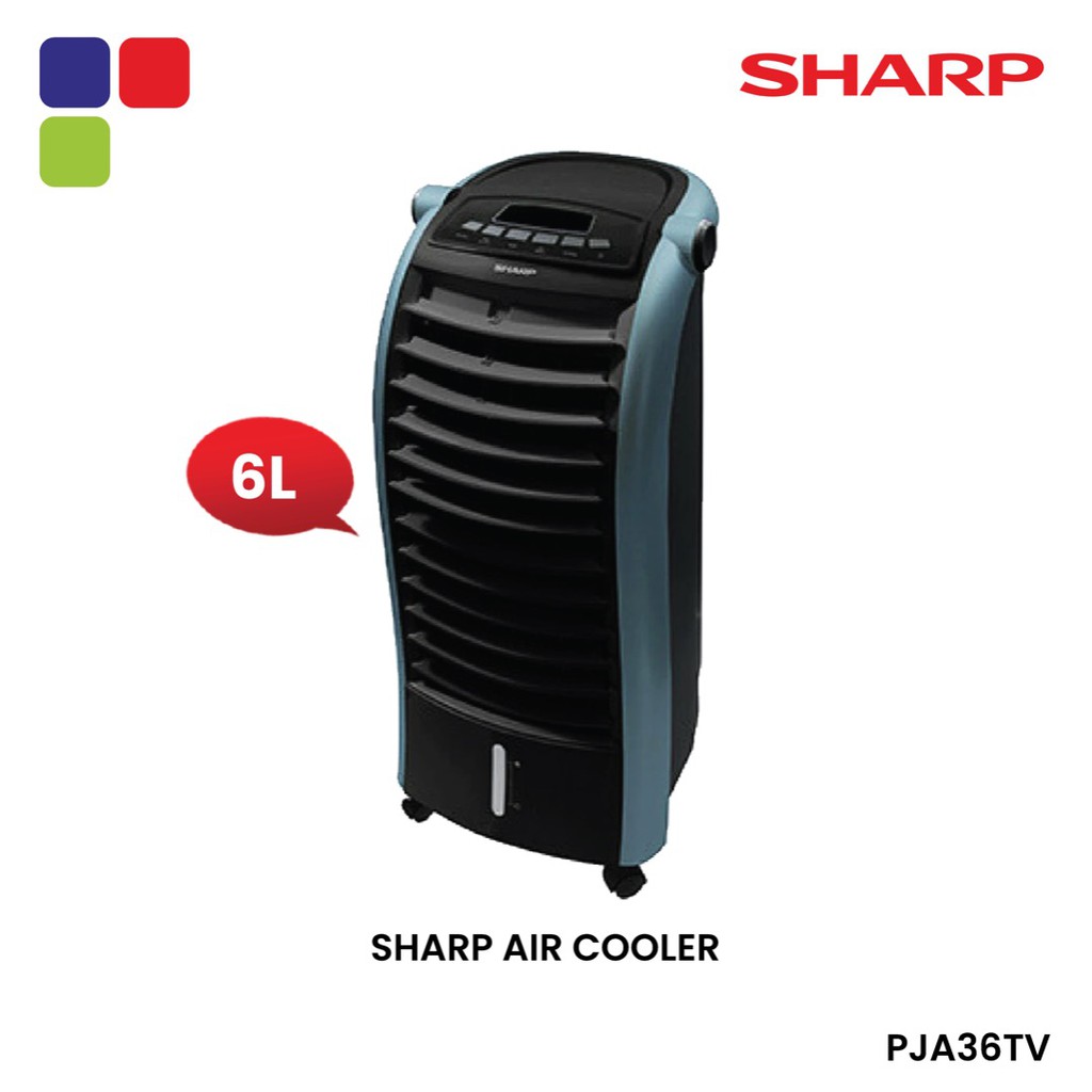 Sharp air cooler penyejuk udara 6l pja36tvw | BeeCost