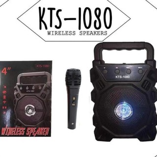 KTS-1080 KTS-1092 Wireless Portable Bluetooth Speaker With Led Light ...
