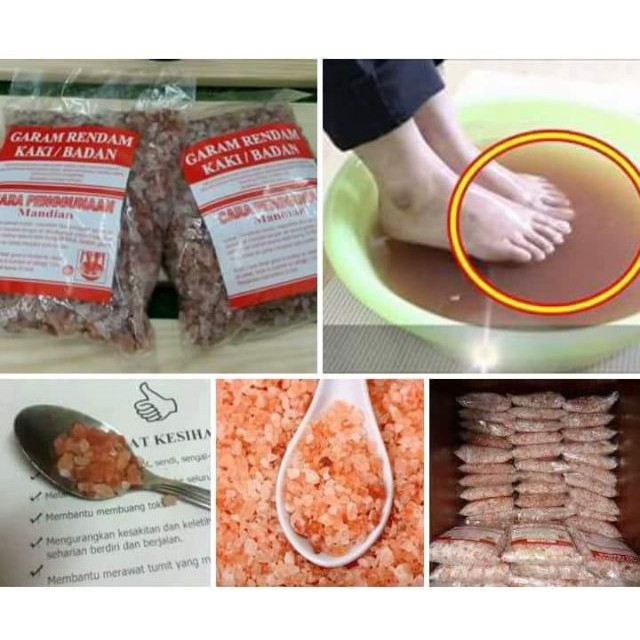 RENDAM KAKI // SALT SOAK FEET { READY STOCK } | Shopee Malaysia