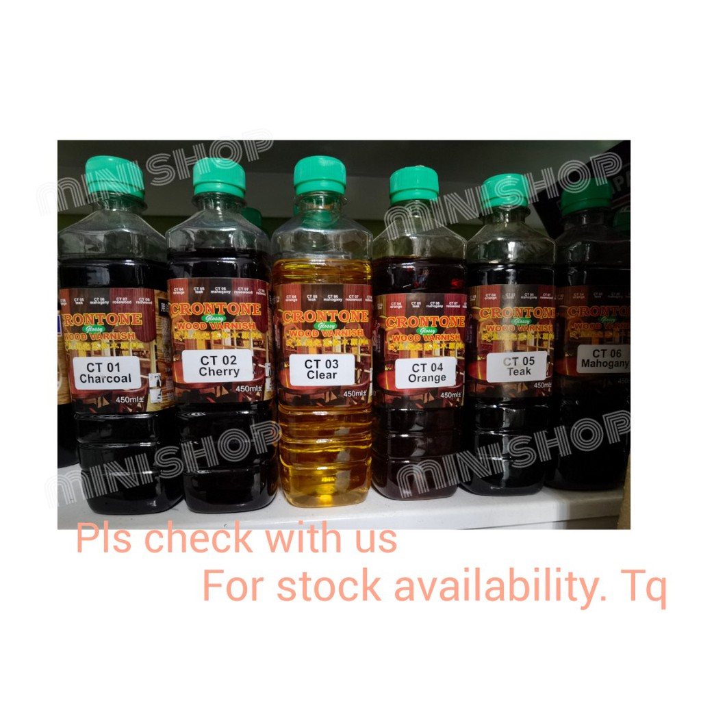 Shellac Wood Varnish/Wood Shellac/Slat Kayu /Syelek Kayu 450ml | Shopee ...