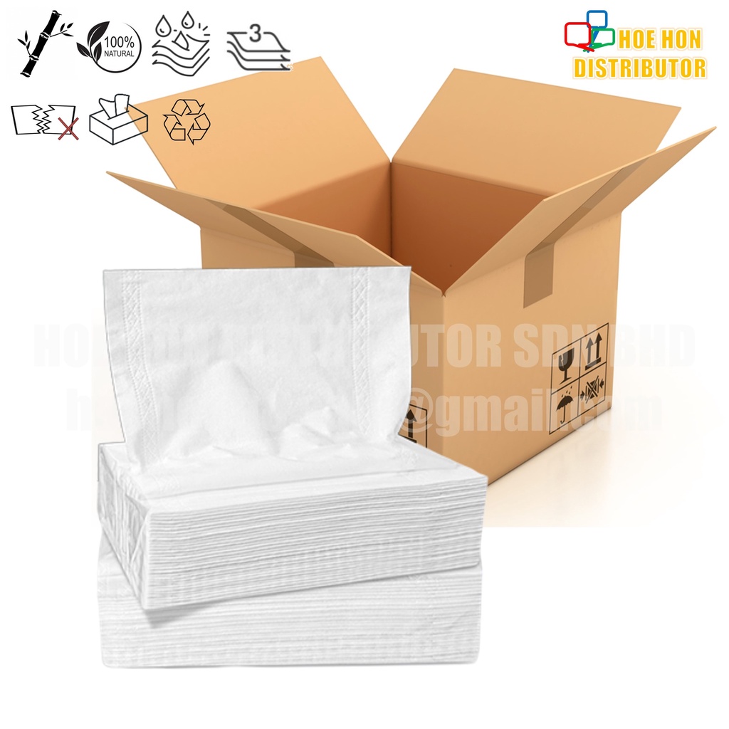 [Economy Pack] 100% Natural Bamboo Tissue Multipurpose Refillable ...