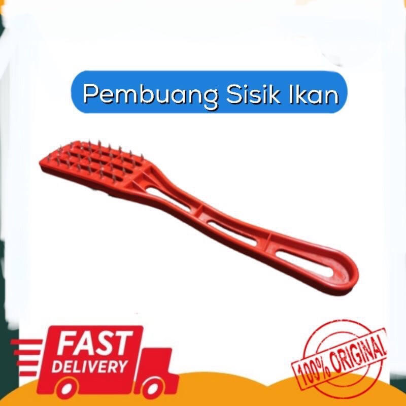 No1 FISH SCALES SCRAP_BIG SIZE FISH SCALER_PEMBUANG SISIK IKAN BESAR ...