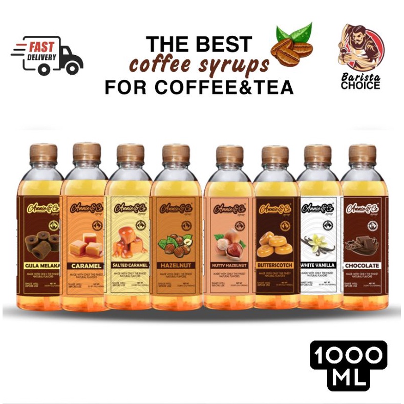ANNIE&CO SYRUP READY STOCK Coffee Cordial Kordial Sirap Pemanis Kopi ...