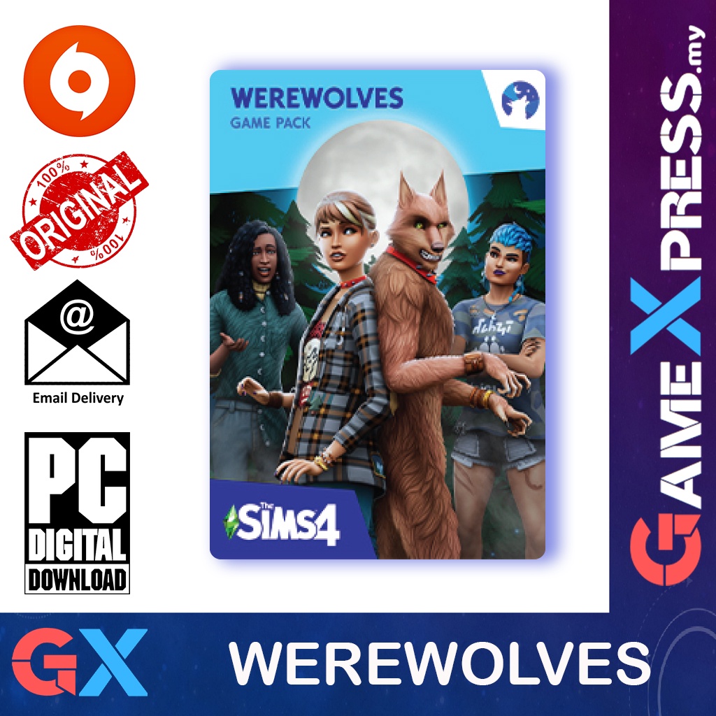 The Sims 4 Werewolves Expansion PC Game / Mac Origin Platform - TS4 | Shopee Malaysia