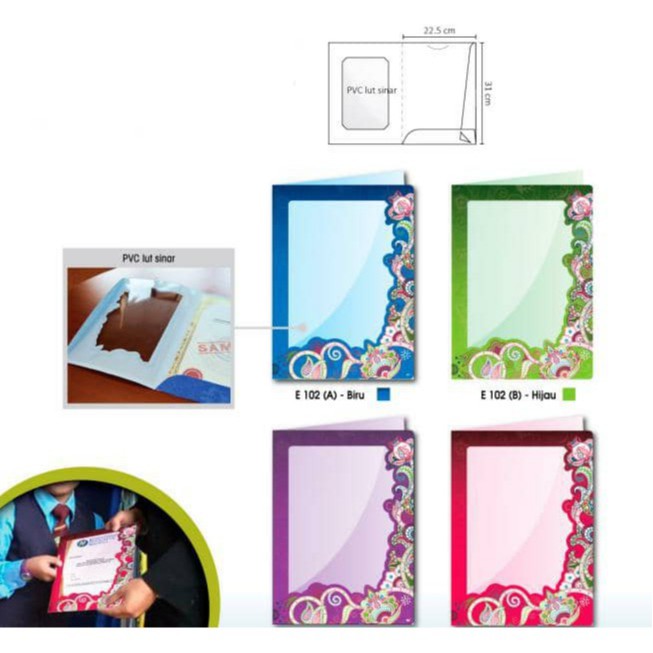 Folder Sijil Premium 50’s (1 set) | Shopee Malaysia