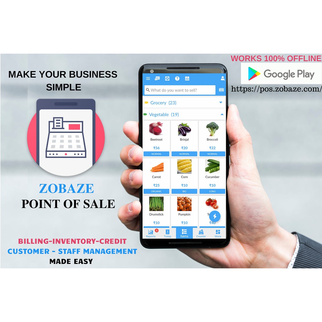 Zobaze Point of Sale (POS) System | Shopee Malaysia