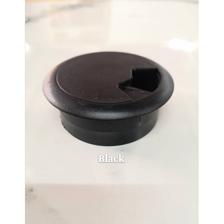 60MM HOLE PVC COVER WIRE CAP FOR COMPUTER DESK / TV CABINET / OFFICE ...