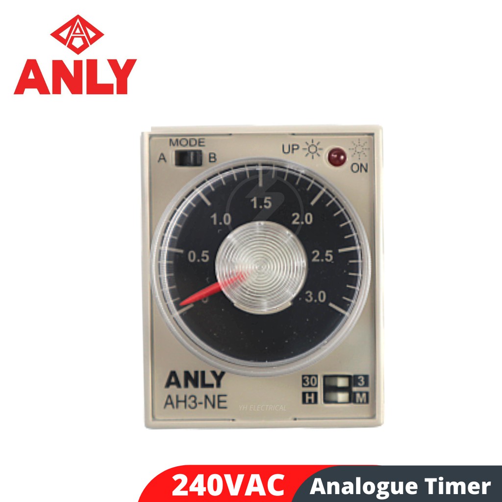 Anly Multi Range Analogue Timer Ah3 Na Ah3 Nb Ah3 Nc Ah3 Nd Ah3 Ne Shopee Malaysia