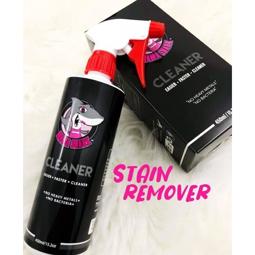 MAMASHARK CLEANER,MULTIPURPOSE CLEANER 450ML,STAIN REMOVER,SOFA,BAJU ...