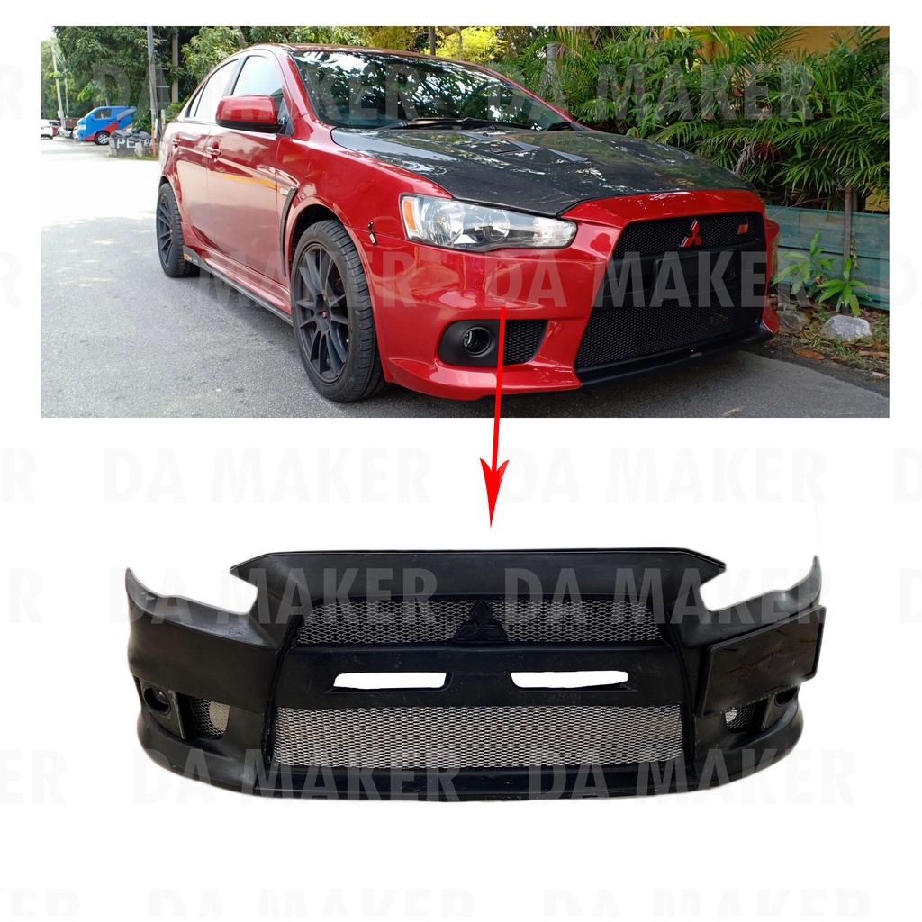 PROTON INSPIRA / MITSUBISHI LANCER EVO X EVO 10 V1 VERSION 1 BODYKIT ...