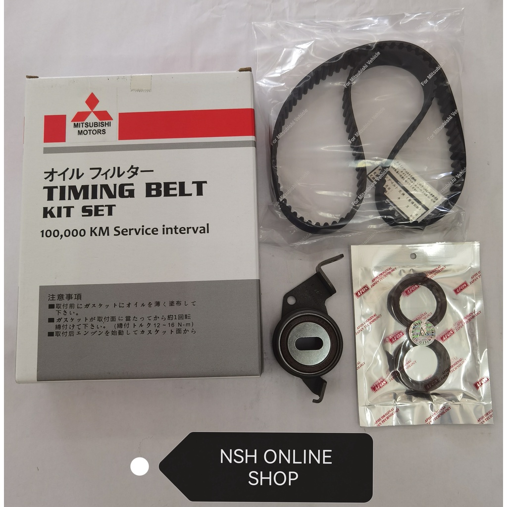 Timing Belt Kit Set For Mitsubishi Pajero Io 1 8 Soch 100 000km