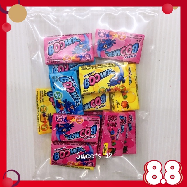 Boomer Magic Color Bubble Gum 12pcs | Shopee Malaysia