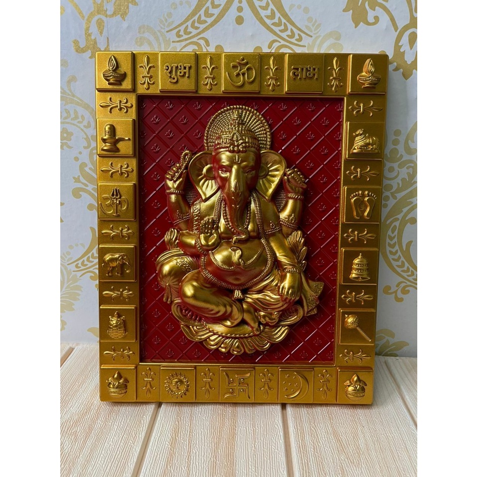 Spiritual Photo Frame Vinayagar/ Pillaiyar/Ganesh with holy icons frame ...