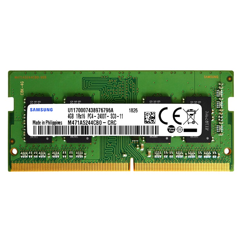 Samsung 4GB DDR4 PC4-2400T 2400Mhz 1Rx16 260Pin Laptop RAM Memory ...