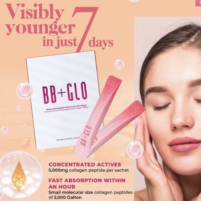 BB + GLO COLLAGEN 7 Sachet | Shopee Malaysia