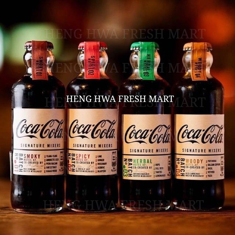 Coca-cola signature mixer/ uk coca cola 200ml glass bottle | BeeCost