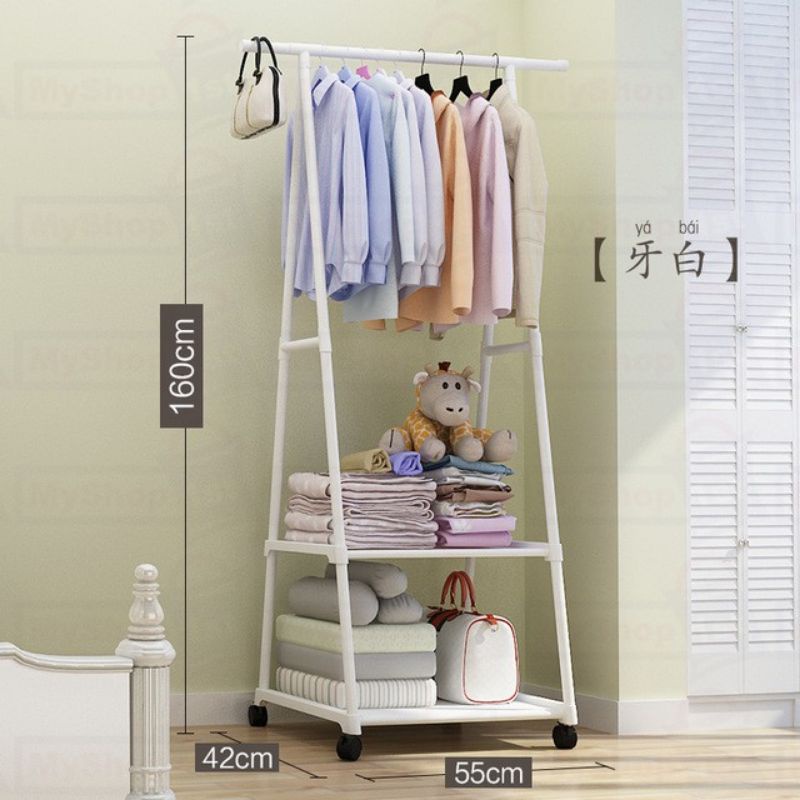 Rak Baju Sekolah/Rak tudung/clothes hanging rack/rak baju Ikea/Rack ...