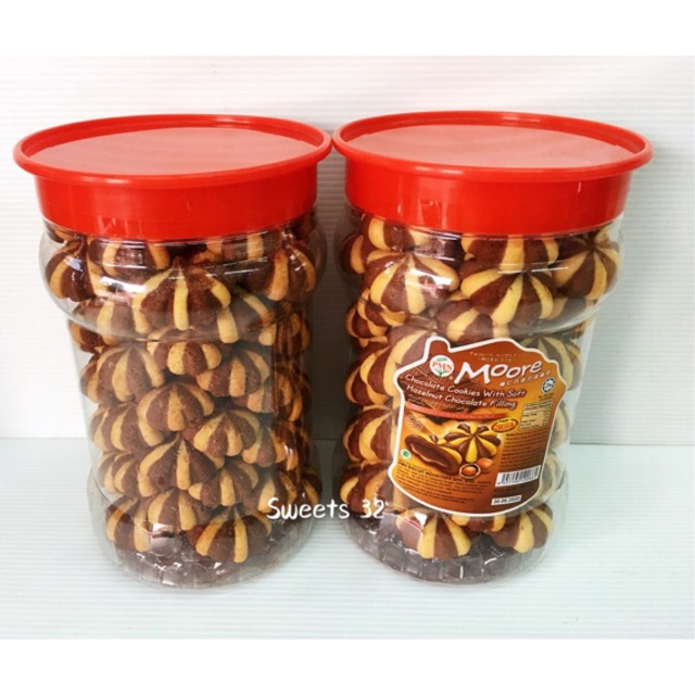 Biskut Moore Chocolate 600gm Kuih Biskut Raya | Shopee Malaysia