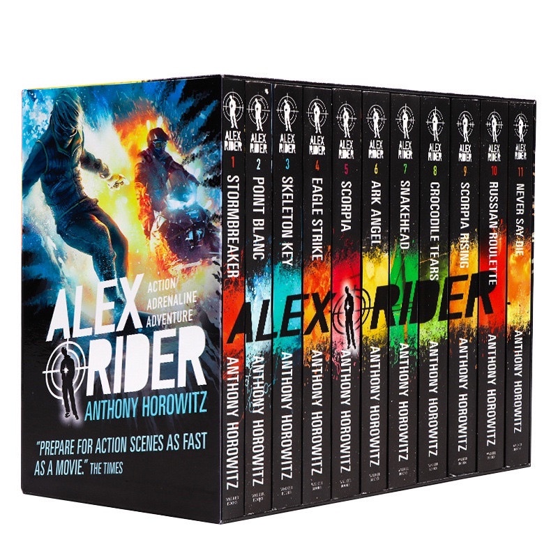 Alex Rider The Complete Missions 13 Books Set Shopee Malaysia