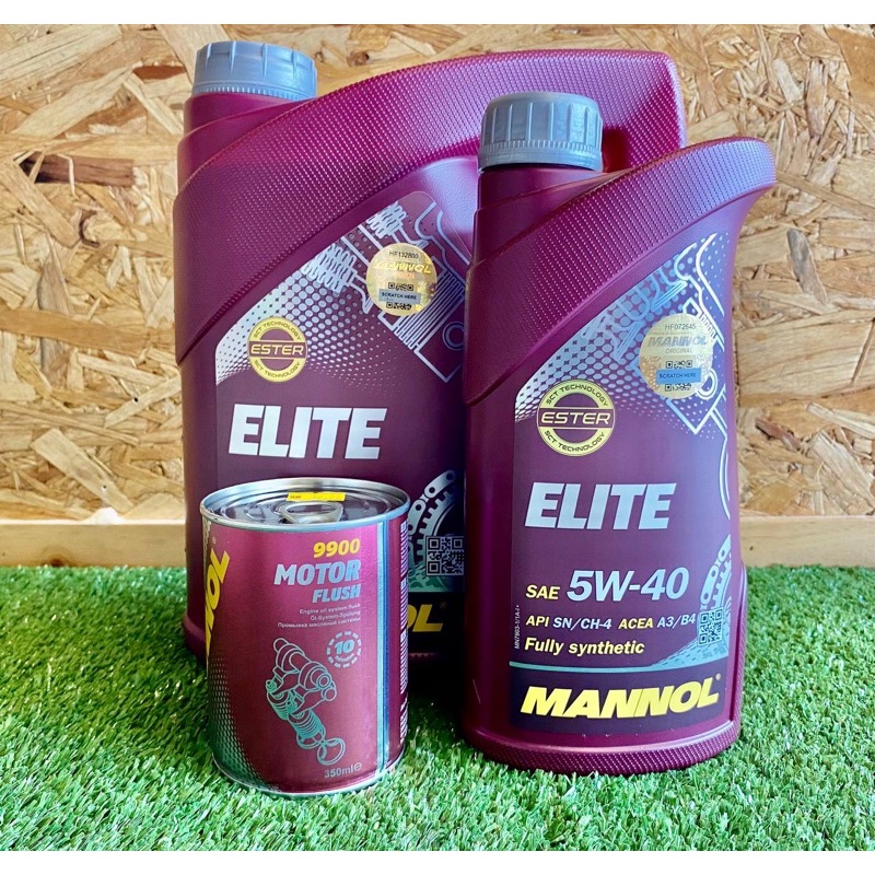 Mannol Elite 5w40 5litre free engine flush mannol(limited stock ...