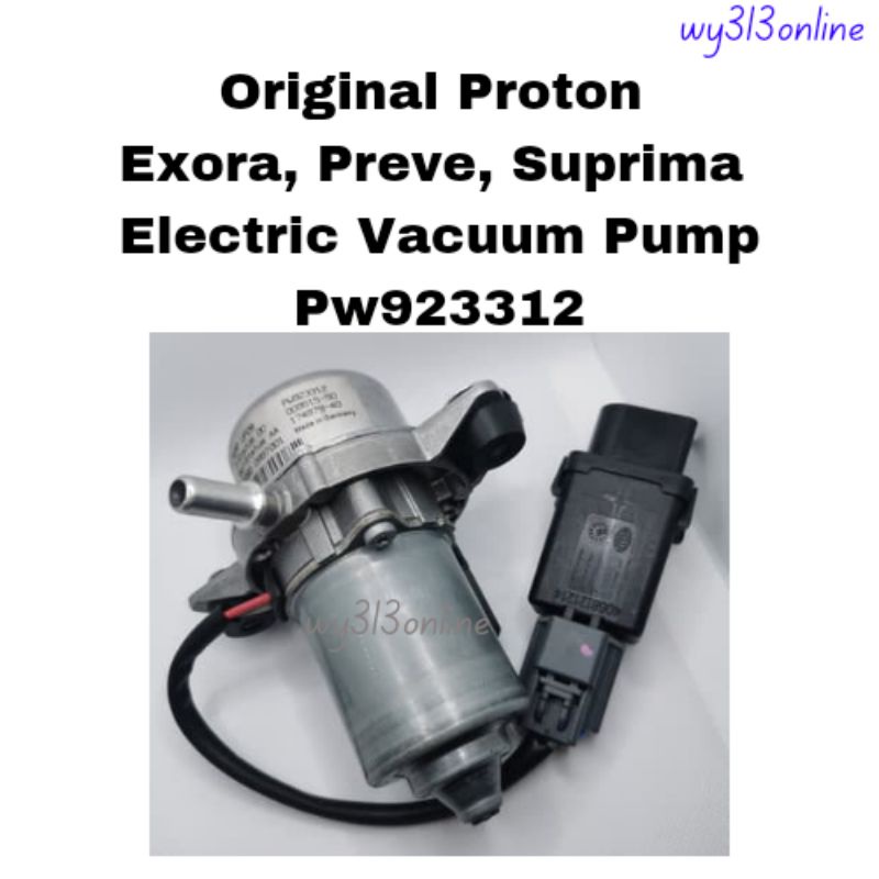 Original Proton Preve, Suprima, Exora Brake Vaccum Pump Electric Vacuum ...