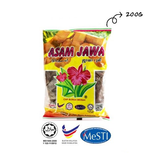 CAP BUNGA MERAH Asam Jawa (200g) Asam Paste | Shopee Malaysia