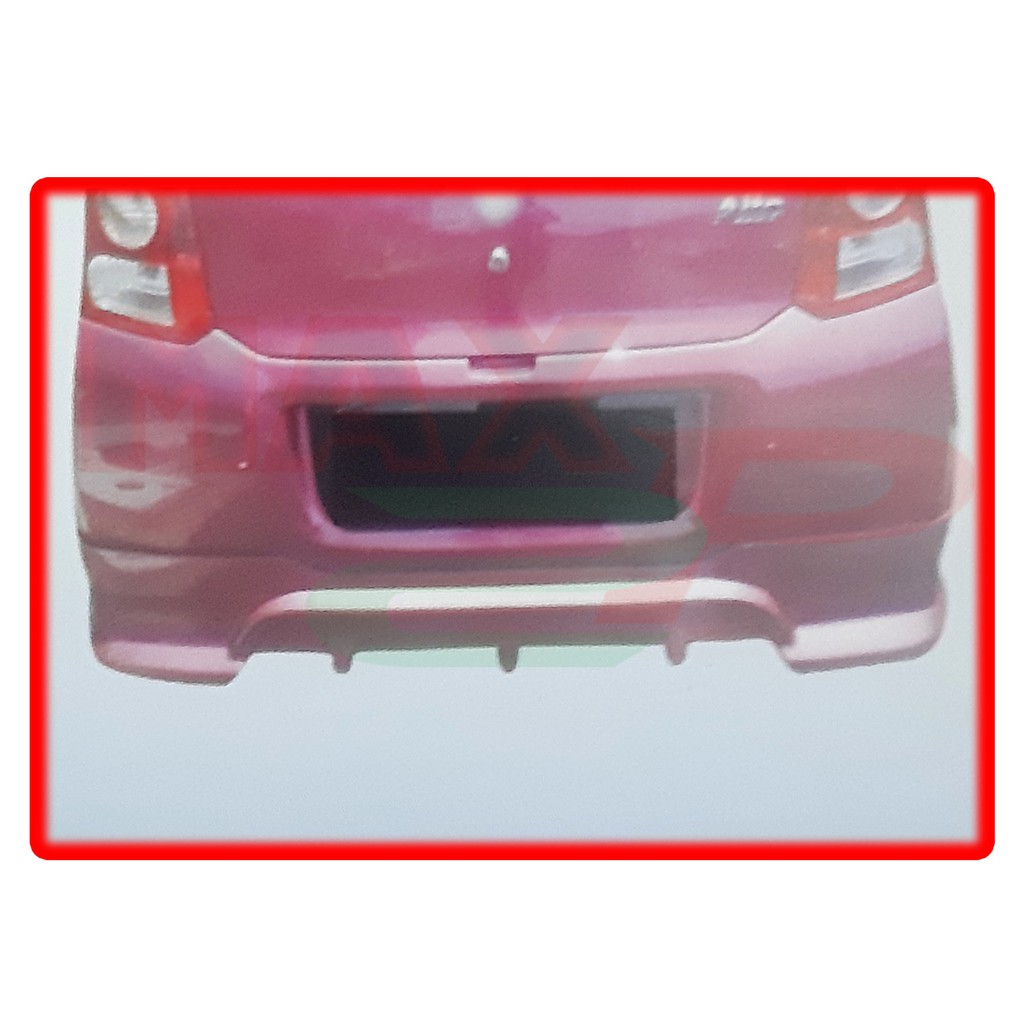 Suzuki Alto (2010) Sport Style Rear Back Skirt Skirting Bumper Lower ...