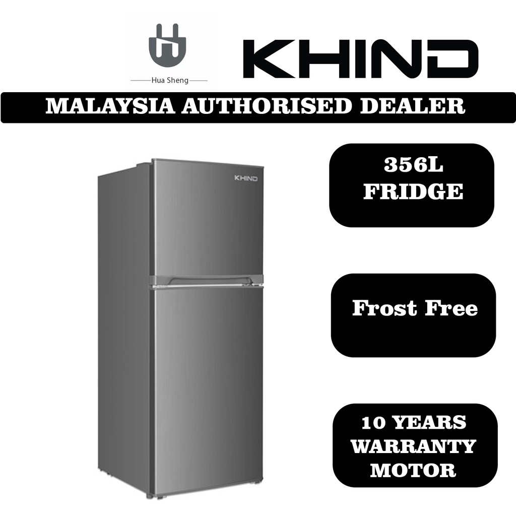 Khind 2-Door Refrigerator RF200 (216L) RF270 (269L) RF350 (356L ...