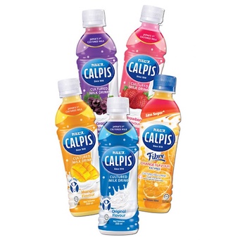Calpis Cultured Milk Original-Asli / Mangga / Strawberry / Zero Oren ...