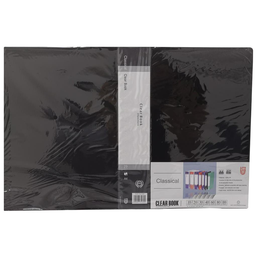LION FILE NonRefill Clear Holder 20 Pages | Shopee Malaysia