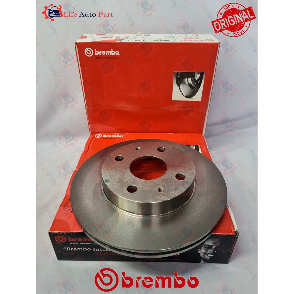 BREMBO Brake Disc Rotor Perodua Myvi Old Front Brake Disc Rotor 1Pair ...