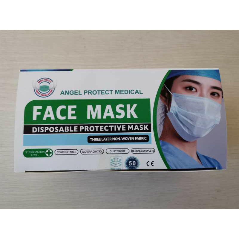 Adult Medical 3 Ply Face Mask Sirim Tested Blue Shopee Malaysia