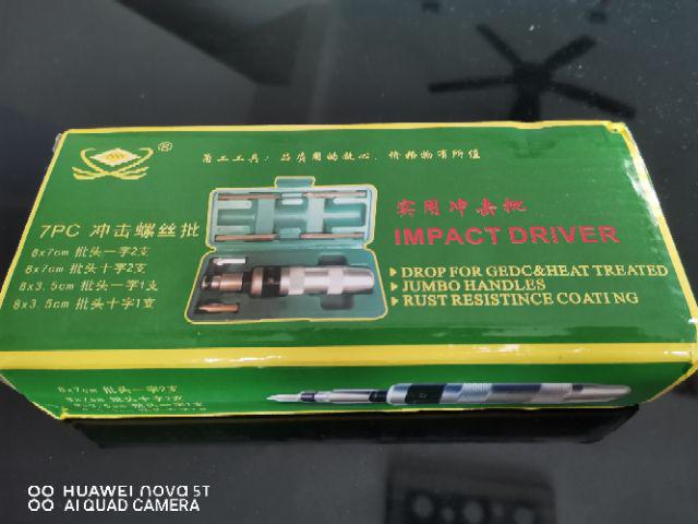 Heavy Duty Portable Impact Driver 7 PCS /13 PCS Screw Driver Tools Set ...